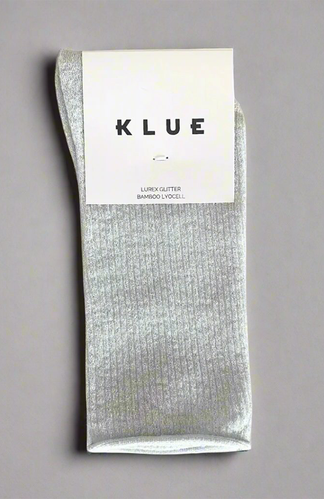 Glitter Lurex Socks - White by KLUE – Core Lifestyle Store